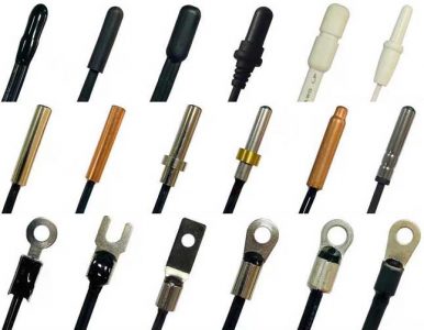 thermistor sensor probes and components - เซ็นเซอร์อุณหภูมิ, สวิตช์ความ ...