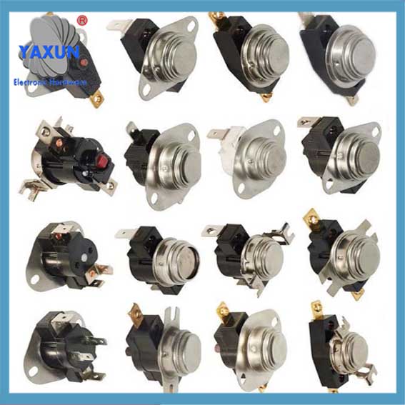 Bimetal Thermal Switch : types & applications - Temperature sensor ...