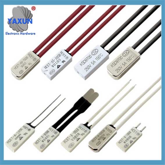 Bimetal Thermal Protector NO Temperature Control Switch KSD9700 / Seki ...