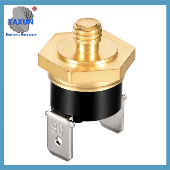 KSD301 N.C 10A M4 Copper Screw Mount Thermostat, Temperature Control ...