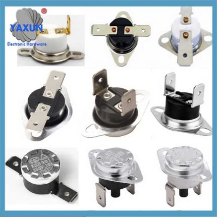 Bimetal Thermal Switch : types & applications - Temperature sensor ...